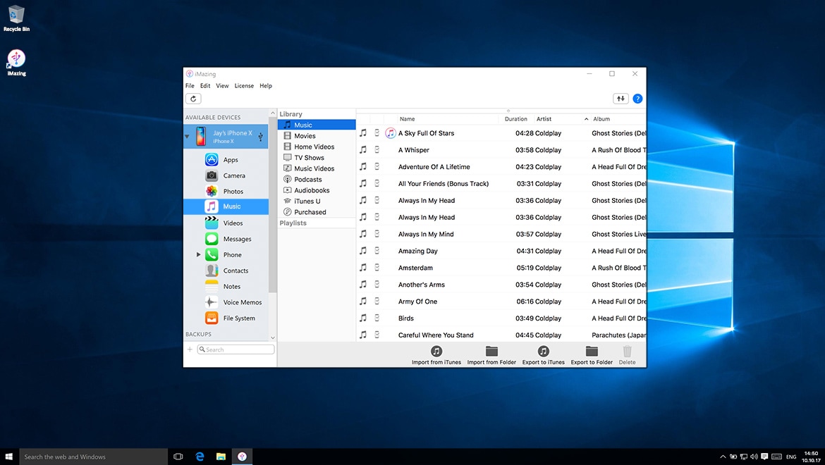 Transfer iPhone & iPod Music to your Computer or to iTunes | iMazing